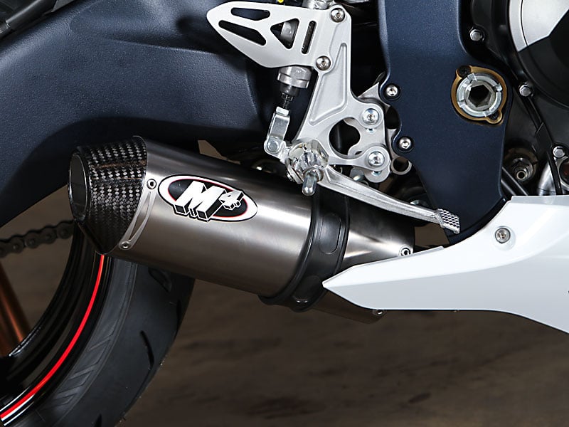 M4 Exhaust Full System with Titanium Street Slayer Canister - SU9196 ...